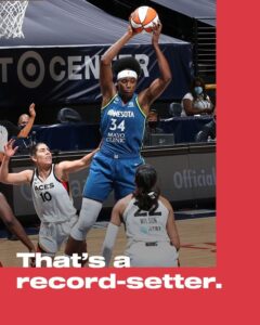 7 WNBA Players that Can Dunk (With Videos)